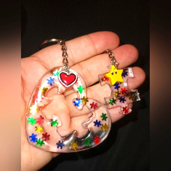 Handmade | Accessories | Autism Awareness Mother And Child Piece Of My ...